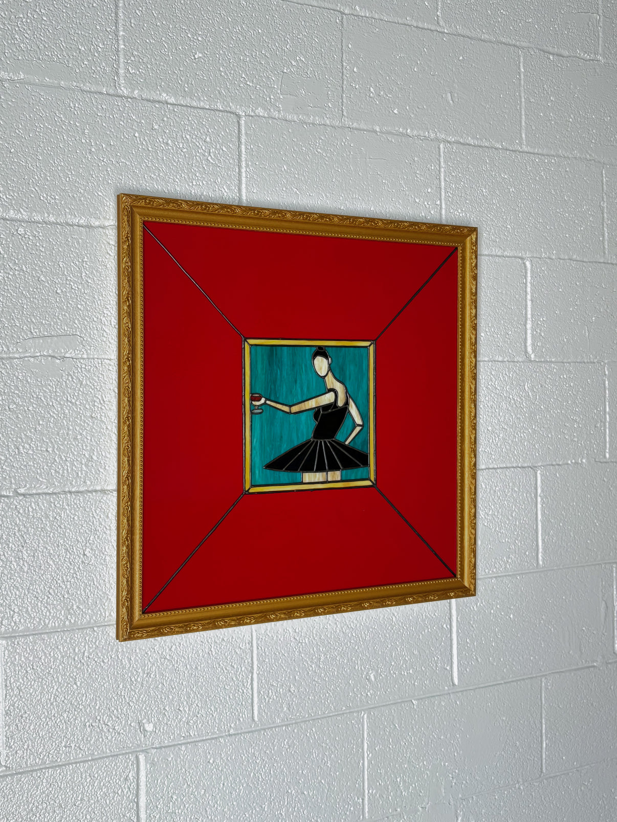 Kanye West My Beautiful Dark Twisted Fantasy - Stained Glass Art ...